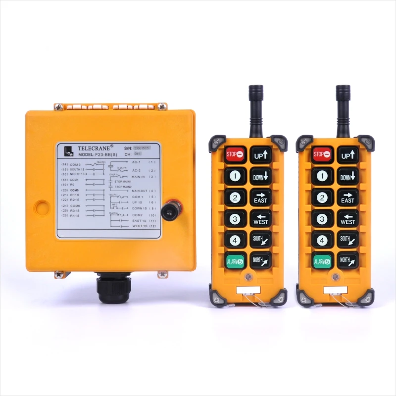 F23 BB telecrane industrial wireless remote control receiver for cranes ...