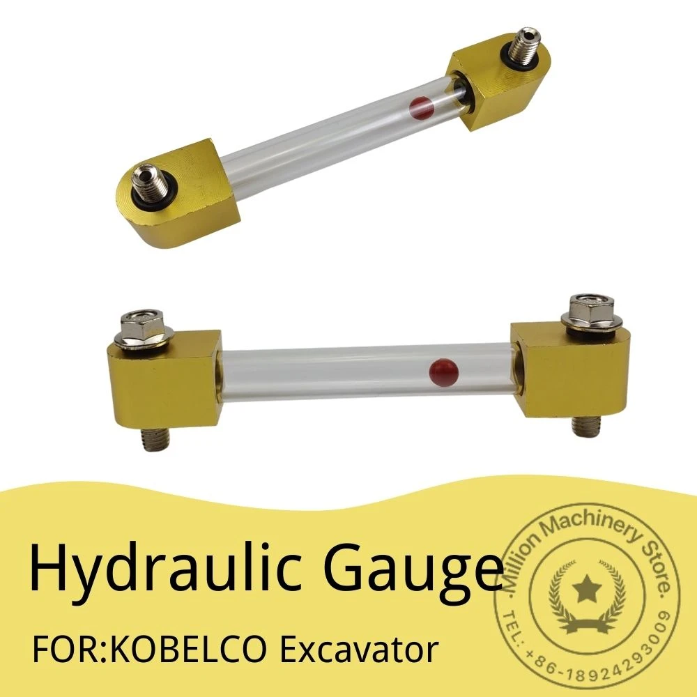 Hydraulic Gauge For Kobelco Excavator Sk Oil Ruler Dipstick Accessories ...