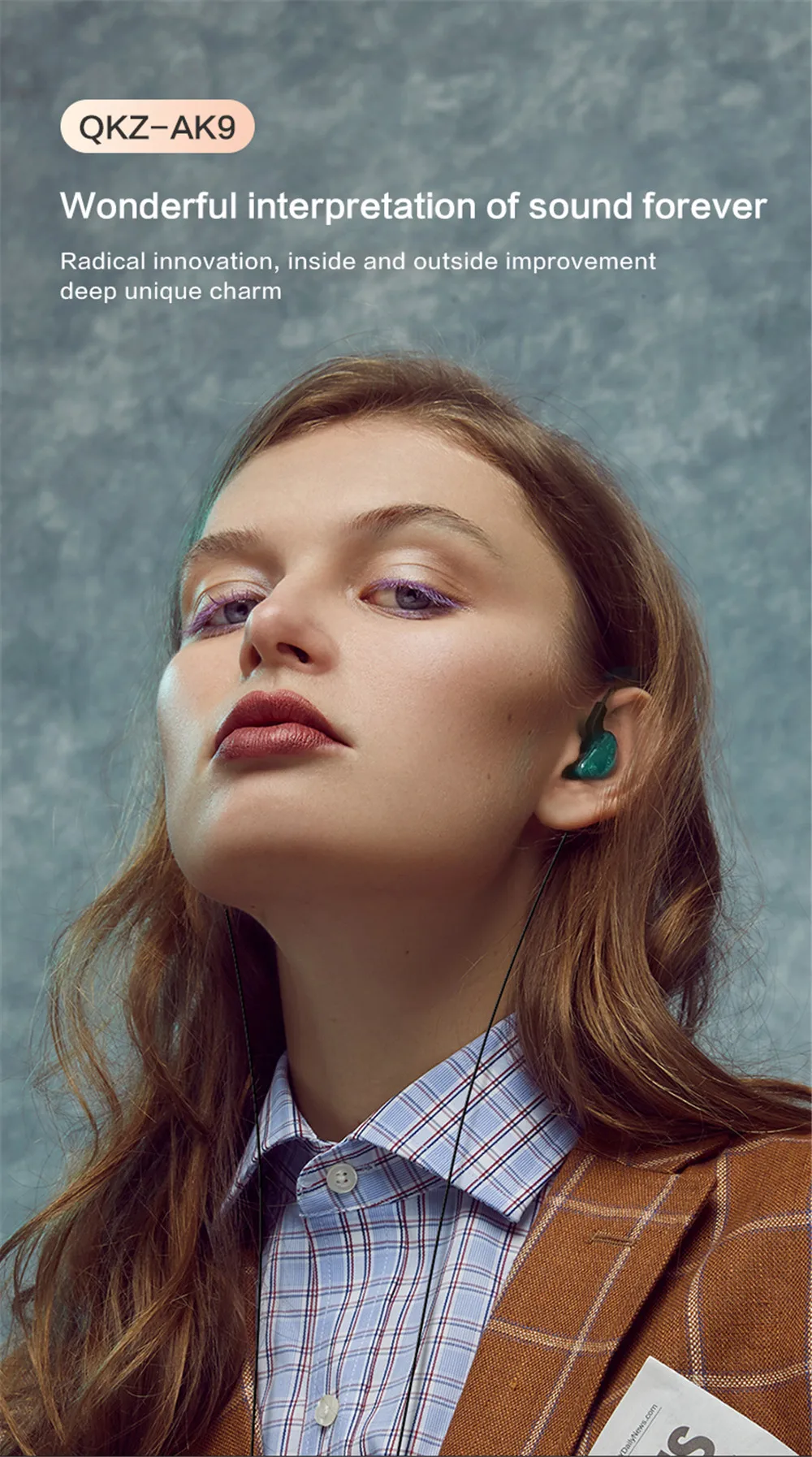 -20% sur Ecouteurs QKZ AK9 3.5mm prise Couleur - Ecouteurs - Achat & prix | fnac