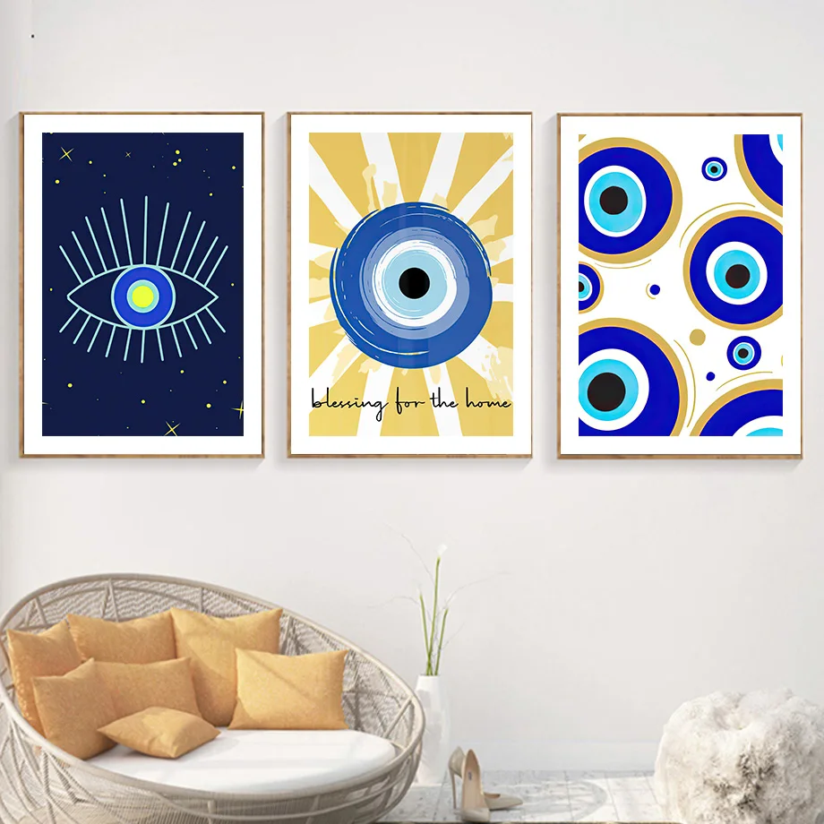 Turkish Evil Eye Painting