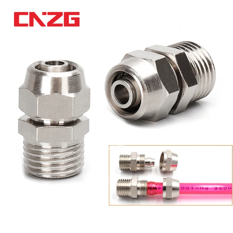 Pneumatic Fast Fittings Fitting Quick Joint Coupler Connector Od 4mm ...