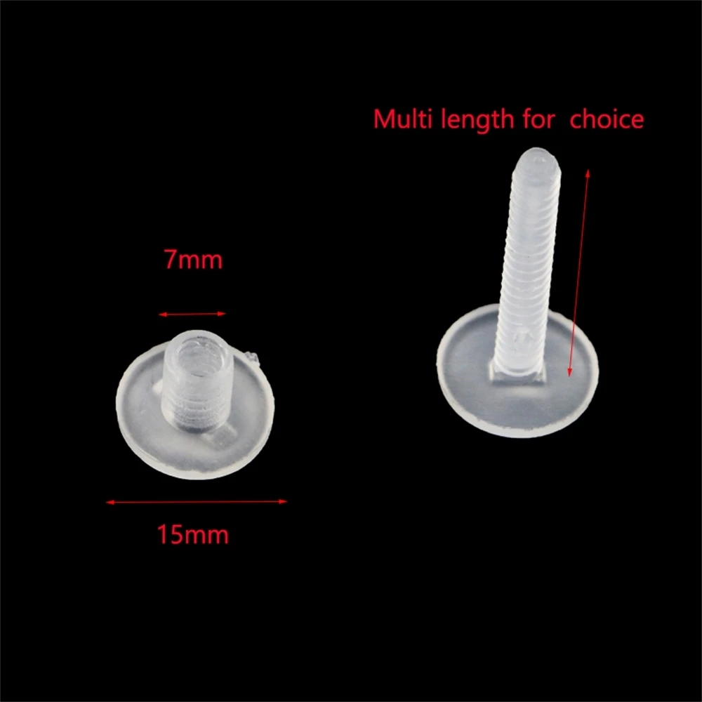 Plastic-Nylon-Binding-Nut-Fasteners-Screws-Corrugated-Binder-Post-Lock ...