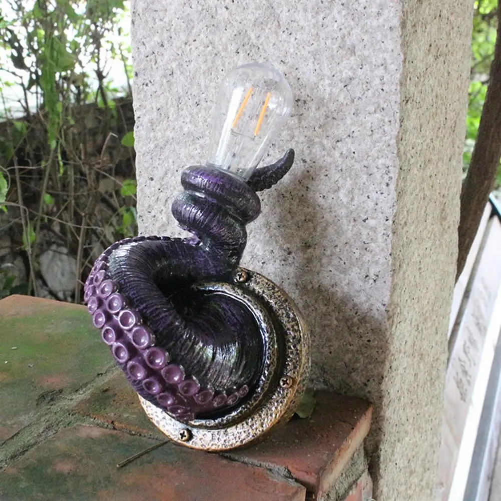 Wall-Sconce-Light-Octopus-Tentacle-Shape-Realistic-Resin-Creative ...