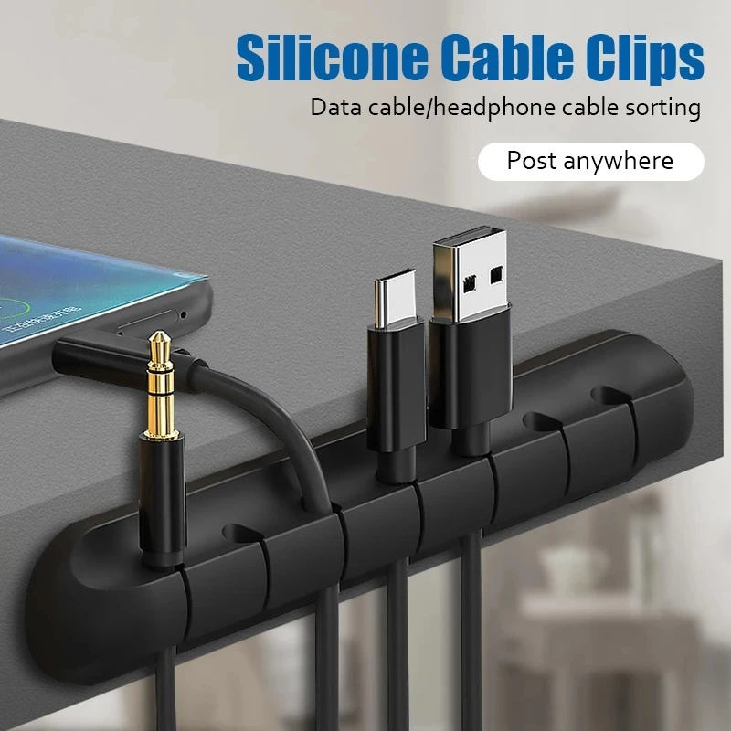 Cable-Organizer-Silicone-USB-Cable-Winder-Desktop-Management-Clips ...
