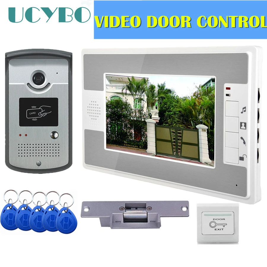 Video Intercom Access Control System Door Camera Waterproof 1000tvl ...