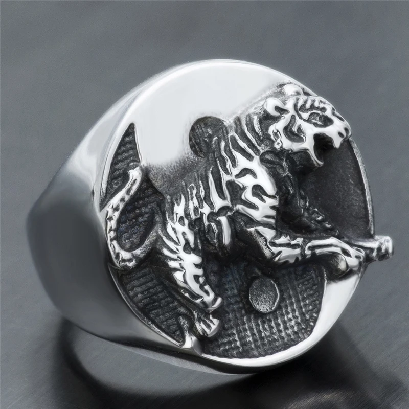 2023-Fashion-Punk-Tiger-Rings-for-Men-Accessories-Hip-Hop-Men-Motorcycle-Rock-Biker-Jewelry ...