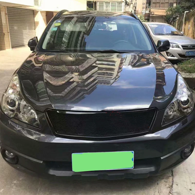 Use for Subaru outback Racing Grills 2010 2012 Year real carbon fibre ...