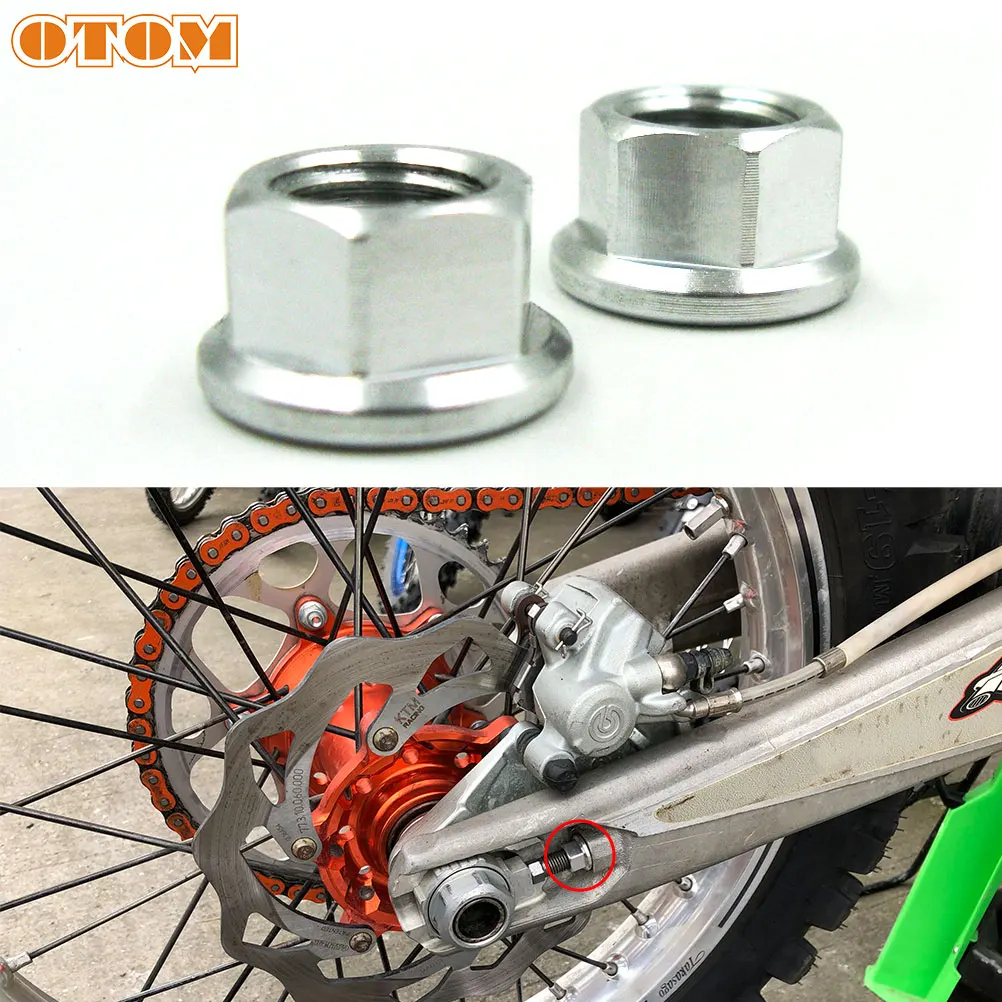 OTOM-M10-Aluminum-Nylon-Self-locking-Hex-Nuts-Locknut-Slip-Lock-Nut ...