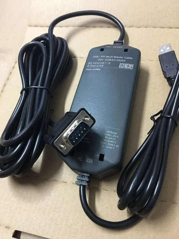 USB-PPI PLC Programming Cable for Simatic S7-200 6ES7901-3DB30-0XA0