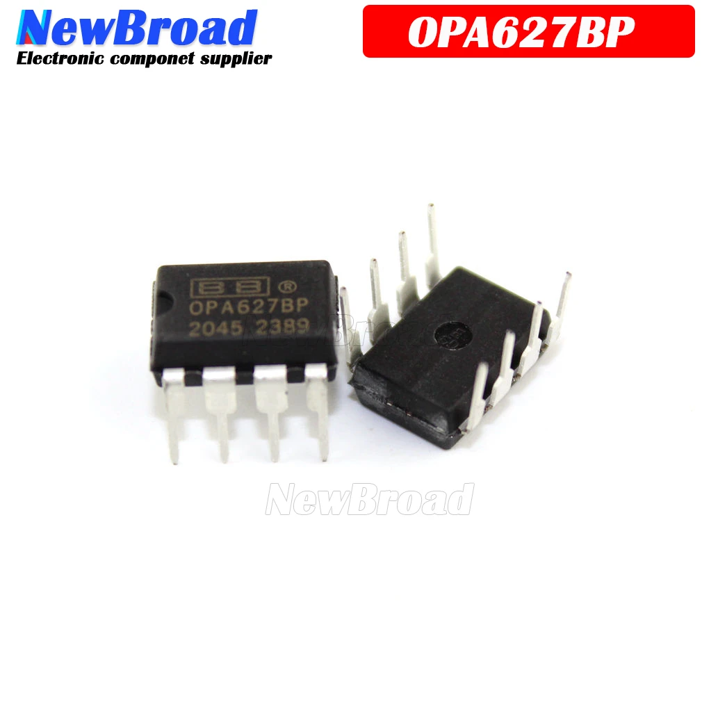 10pcs Opa627bp Dip8 Opa627b Dip Opa627 Dip-8 Precision High-speed Difet Operational Amplifiers ...