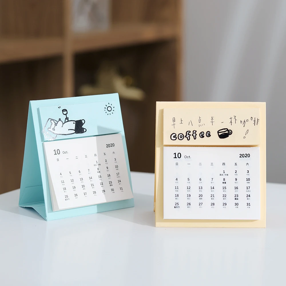 Asian Girl with Envelope 2021 Desk Calendar Paper Paper & Party ...
