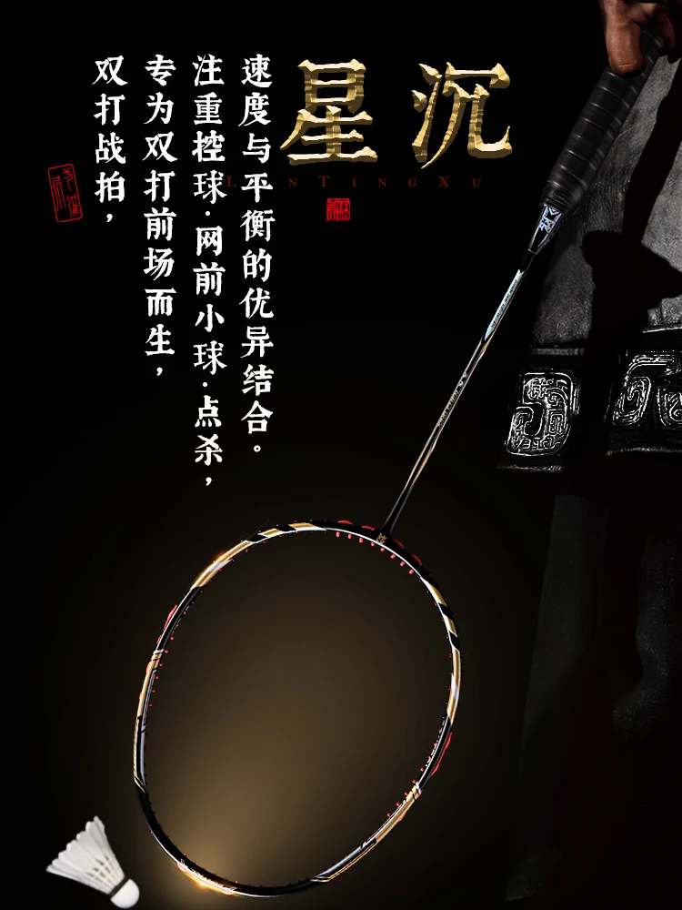 Star-Sinking-5u-Professional-Badminton-Racket-Control-Defense-Type-Full ...
