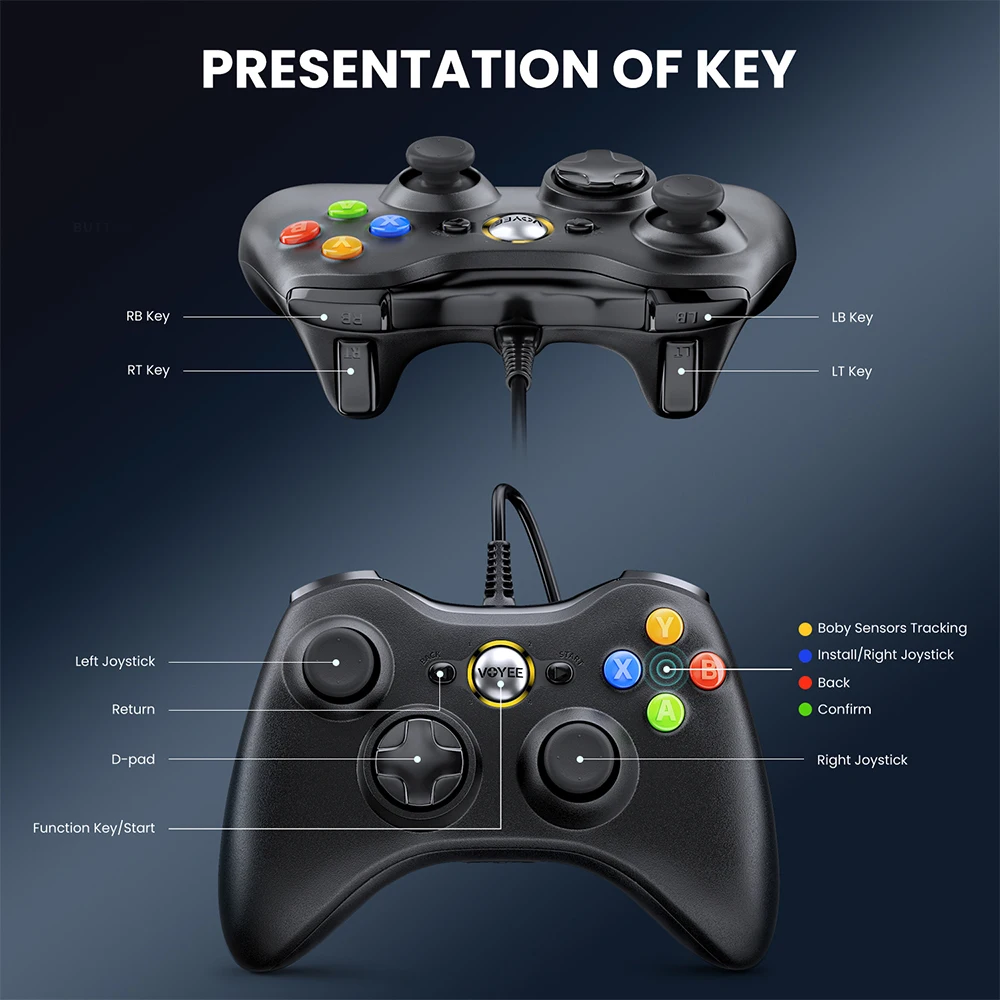 Xbox Controller Buttons Names