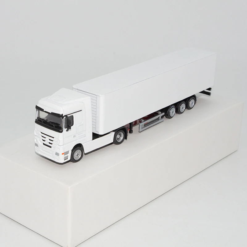 1/87 scale container trailer box truck diecast alloy truck model toy ...