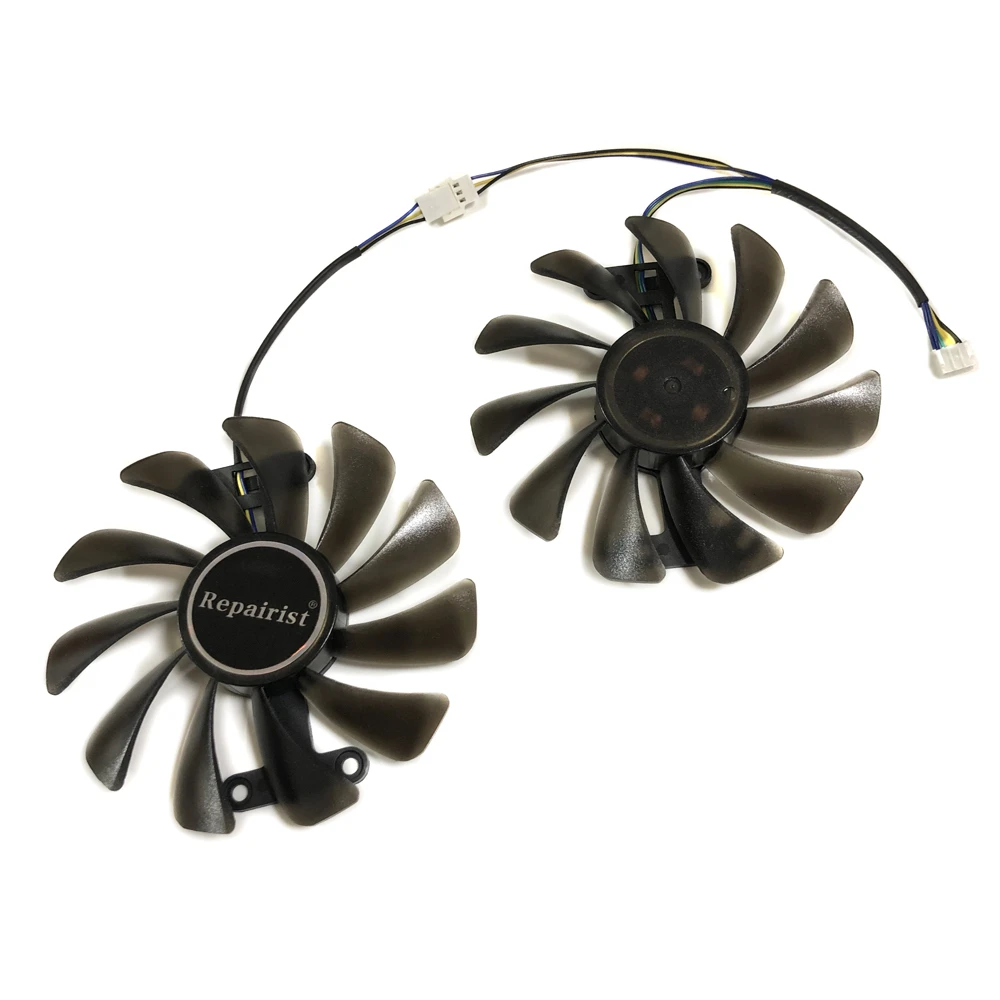 2Pcs/Set Video Cards Fan GPU Cooler For KFA2 GALAX GTX1070Ti EX GTX ...