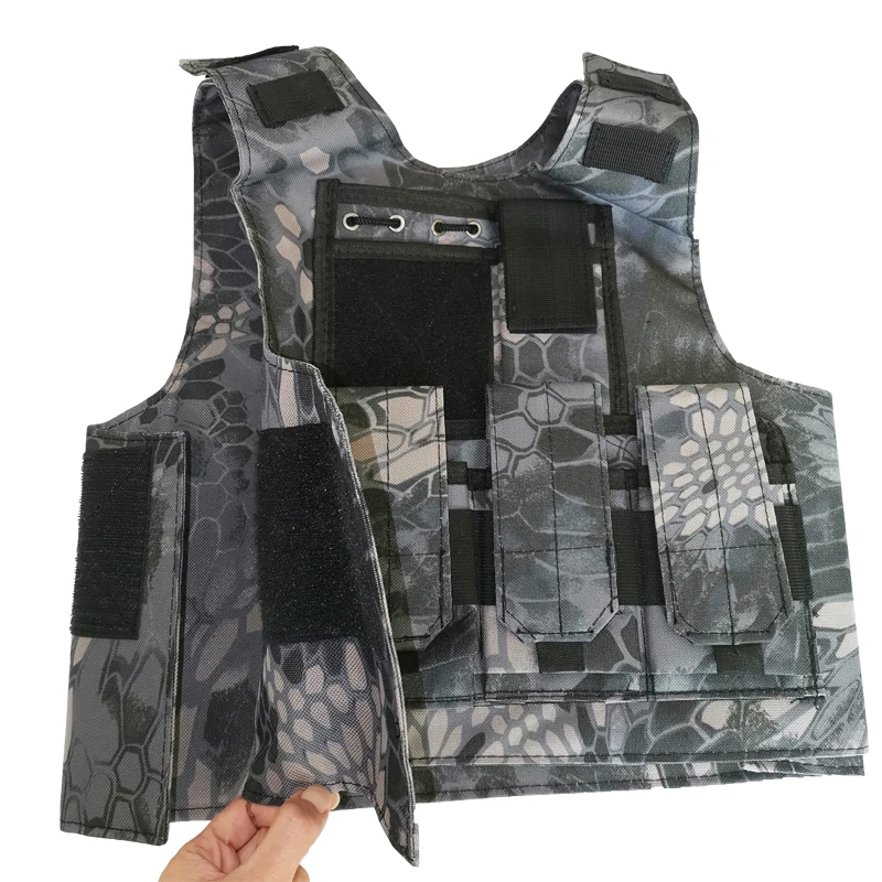 Outdoor Tactical Kids Children Vest Uniform Army Military Equipment ...