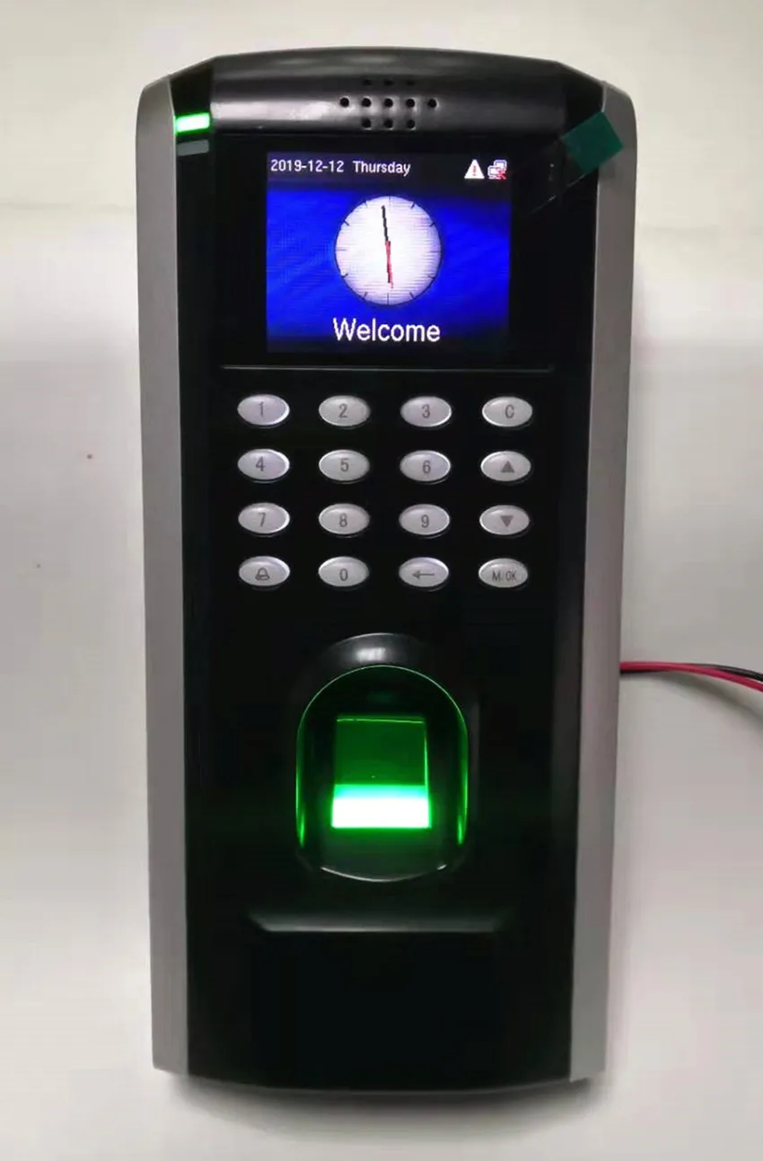 F7 TCP/IP Fingerprint Access Control ZK Fingerprint Entrance Guard ...