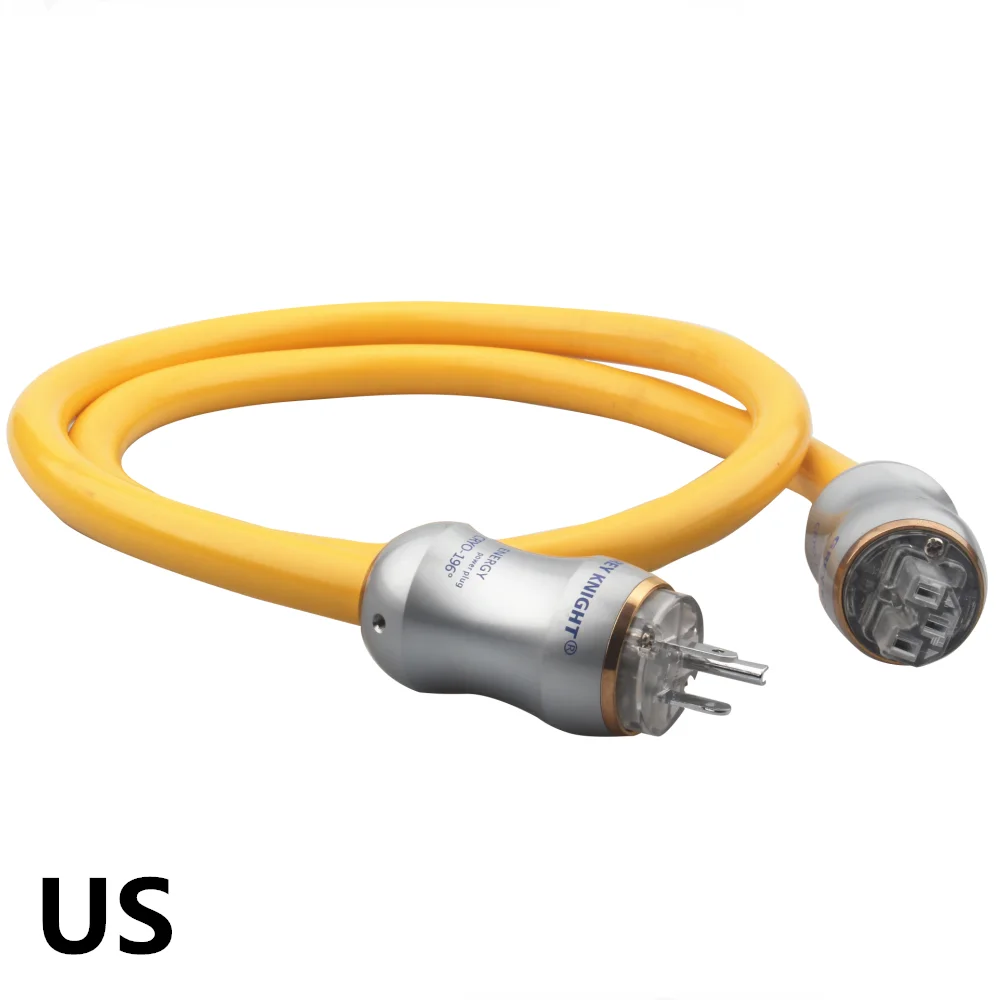 HIFI GREY KNIGHT power cord US EU Power cable for audio CD DVD Player ...