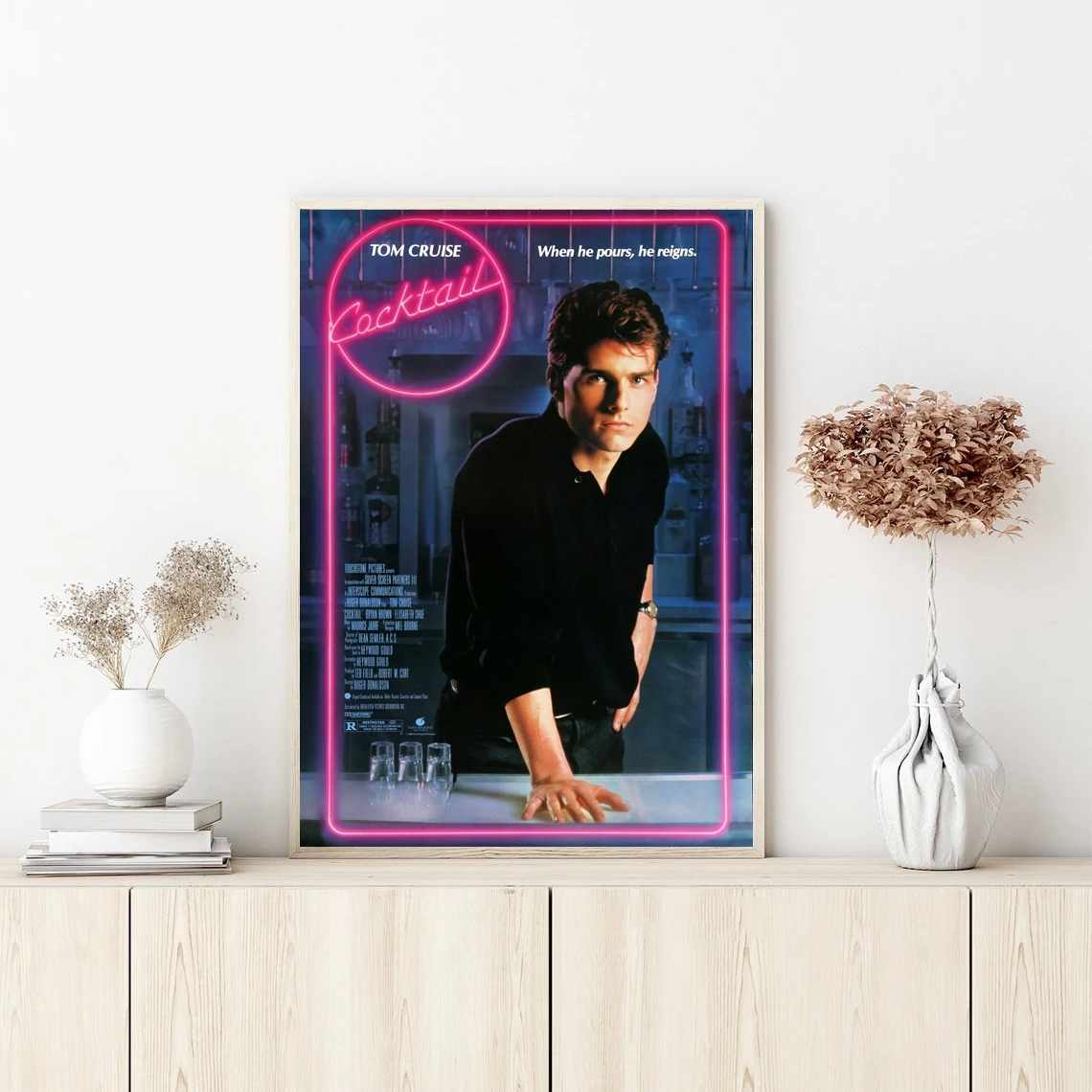 Cocktail Movie Poster Tom Cruise