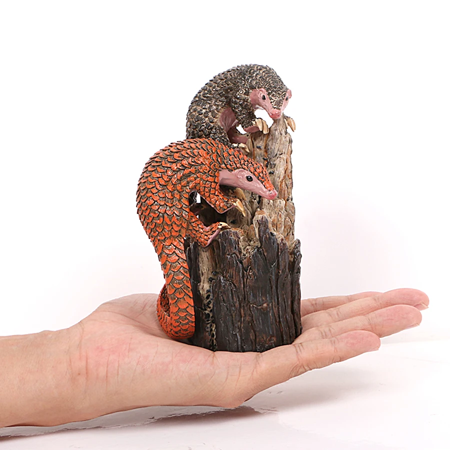 Forest Animal Models Pangolin Figurine Plastic Action Figure Doll ...