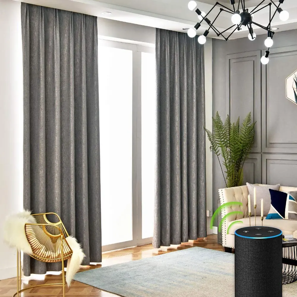 Rideau Motorisé Électrique,Rail motorisé pour Rideaux,Moteur Wifi ...