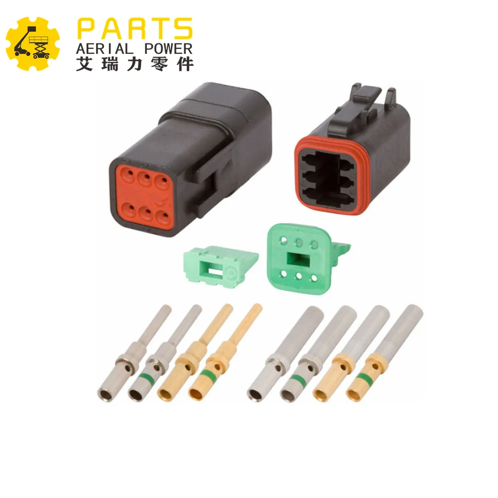 GENIE 6 KIT Parts CONN RECEPT W PIN AND LOCK PLUG W SCKT AND LOCK ...