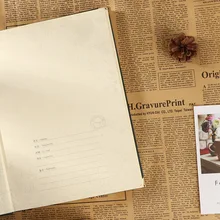 European Style Notebook | Travel Diary Notebook | Retro Notebook Diary ...