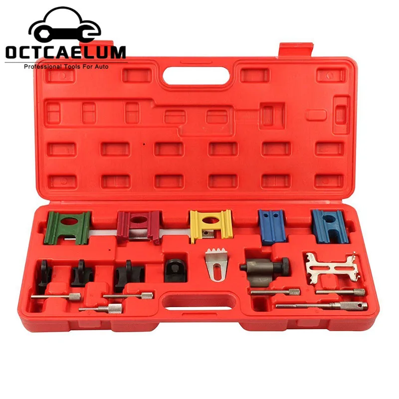 Petrol Engine Timing Twin Camshaft Locking & Flywheel Holding Tool Kit ...