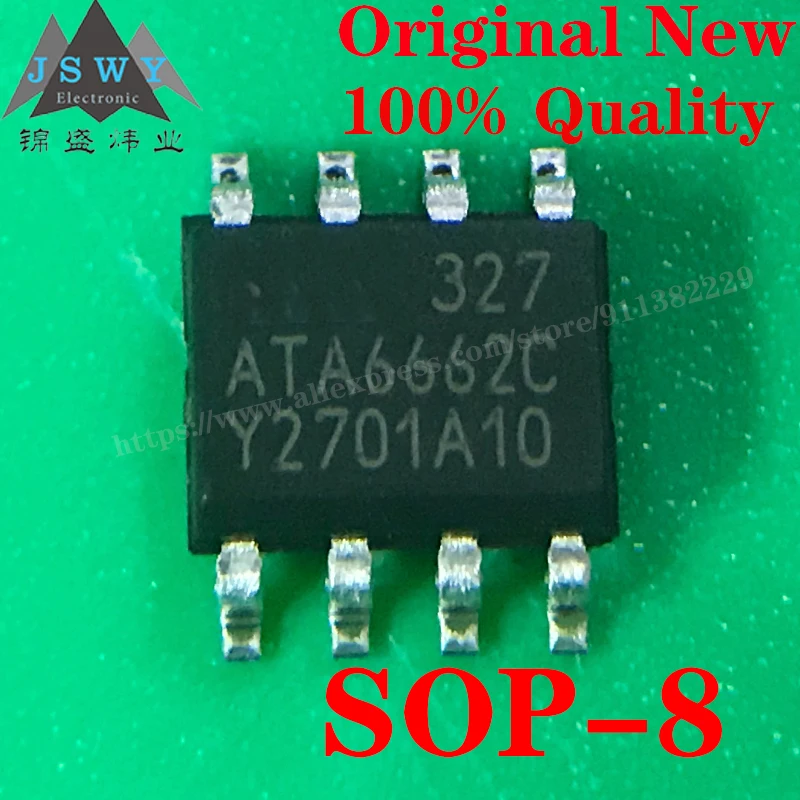 ATA6662C SOP 8 반도체 인터페이스 IC LIN 트랜시버 칩, 모듈 arduino nano BOM 주문 양식, 10 개 ...