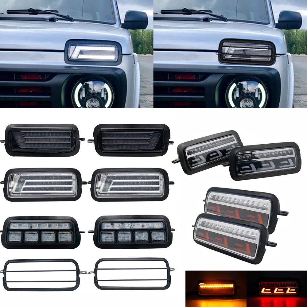 Led DRL lights with runing turn singal function Car Accessories For ...