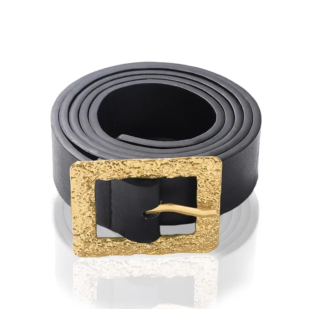 Girlgo ZA, этнический золотой кожаный ремень с большой пряжкой для ...