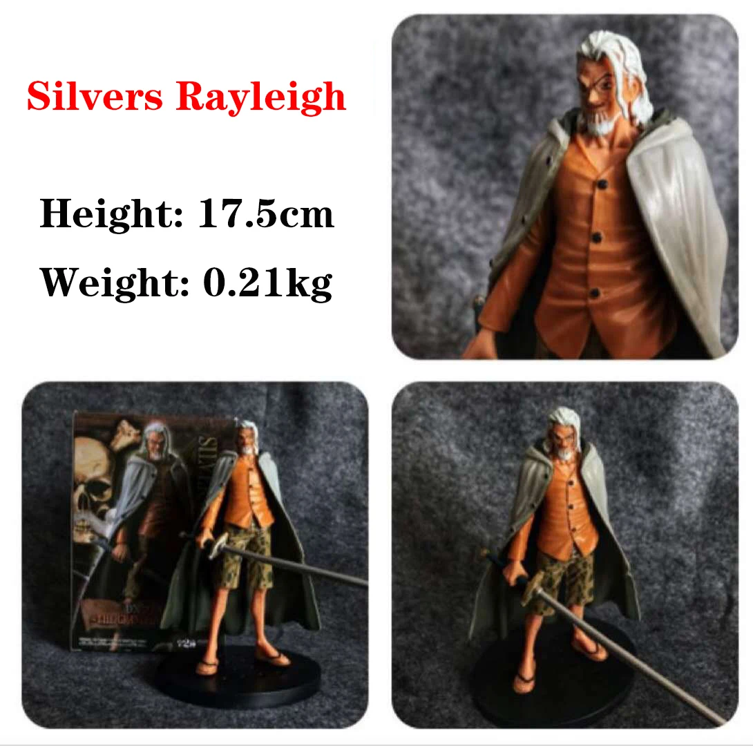Pluto Silver Rayleigh DX VOL 6 18cm Action Figure Model | One piece ...