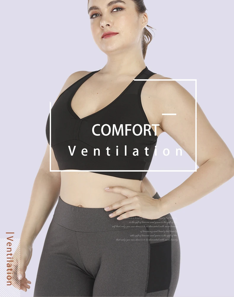 Женские супер Размер 5XL Беговые Спортивные Нижнее белье дышащие ...