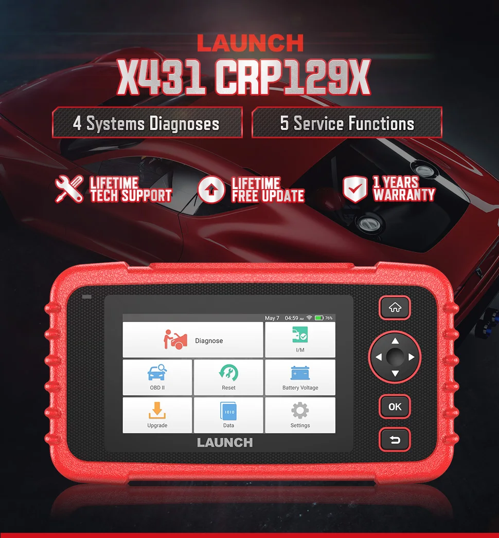 Launch CRP 129X - M2Auto