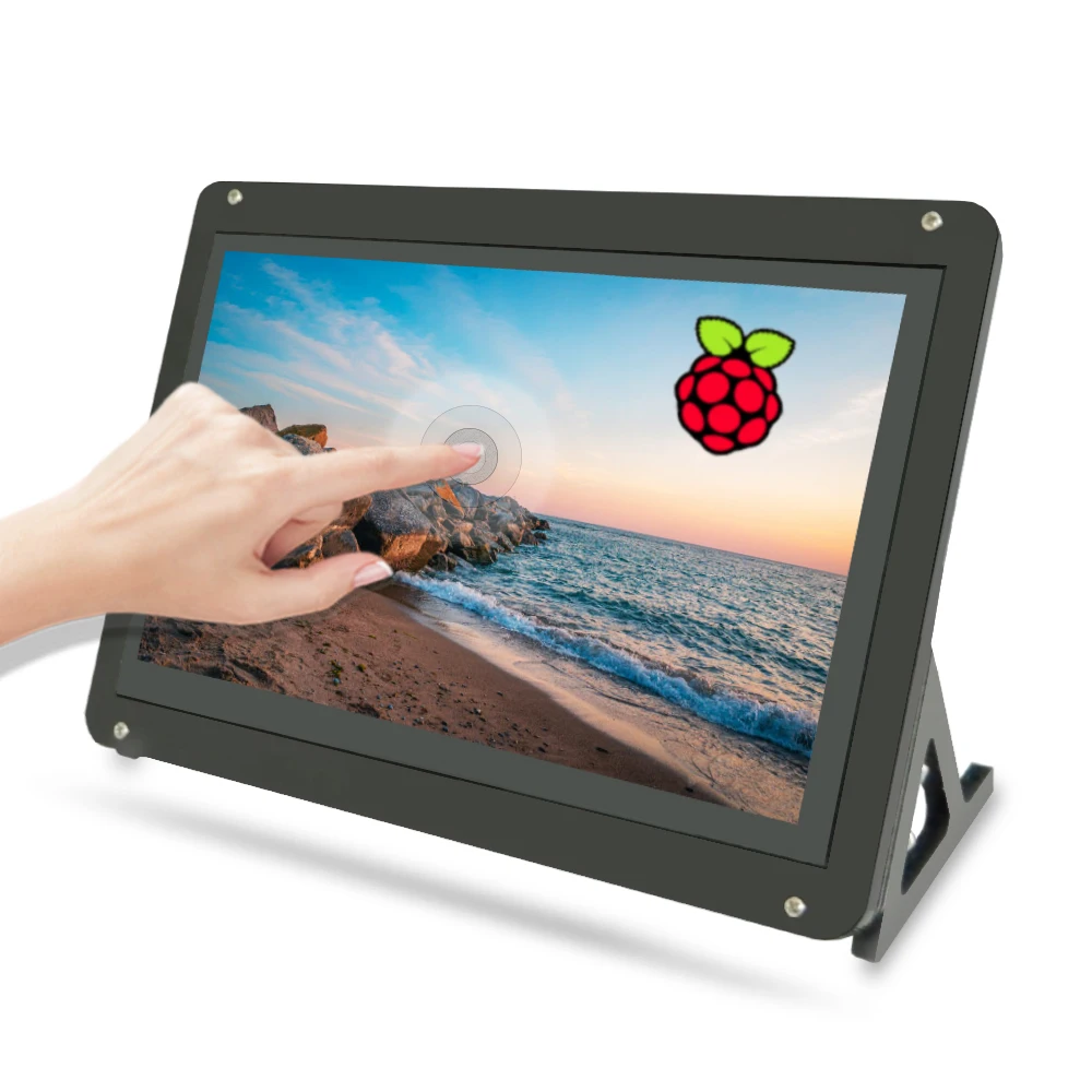 Upgraded! Raspberry Pi Display 7 inch 1024x600 Touch Screen Monitor ...