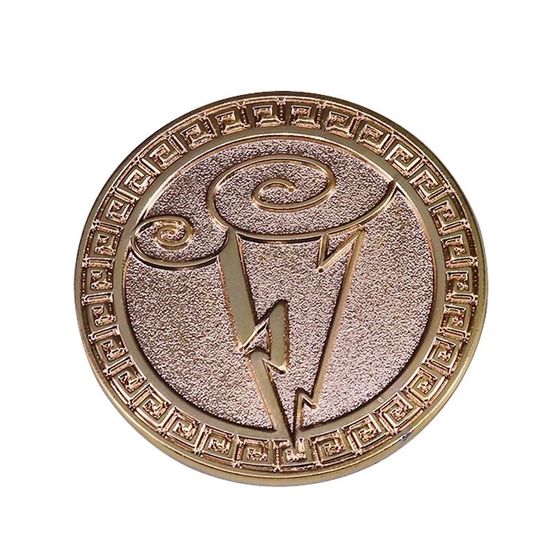 Symbol Of The Gods Brooch Hercules Mount Olympus Badge