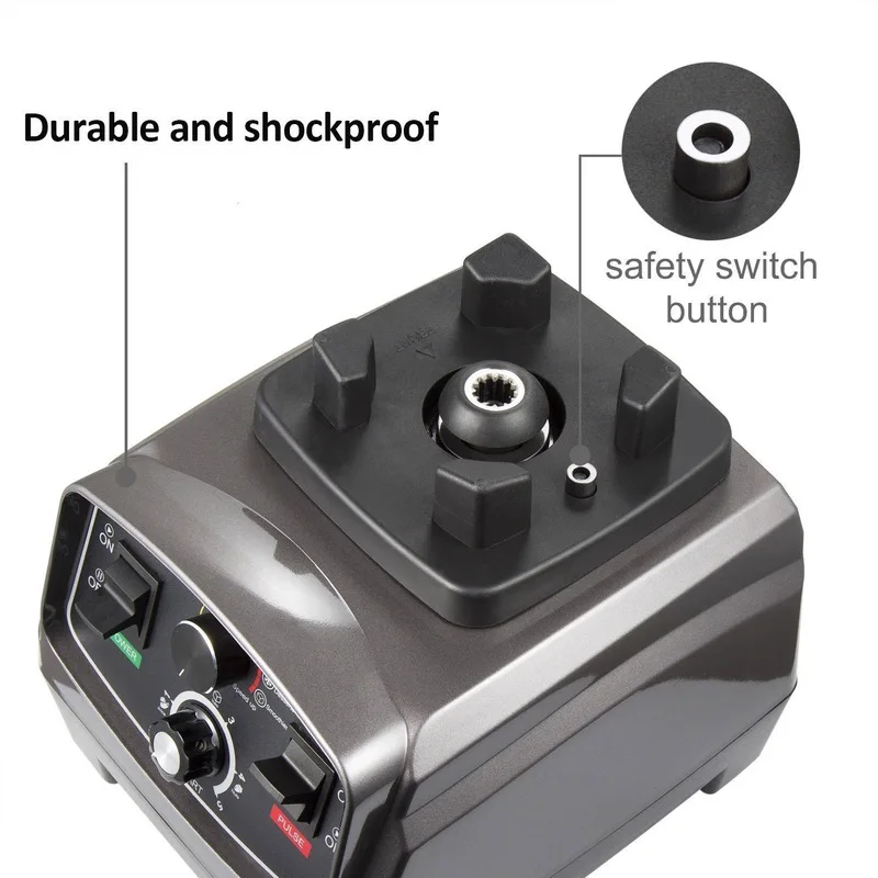 HS-200D BPA free 1650W Heavy Duty Commercial Blender Professional ...