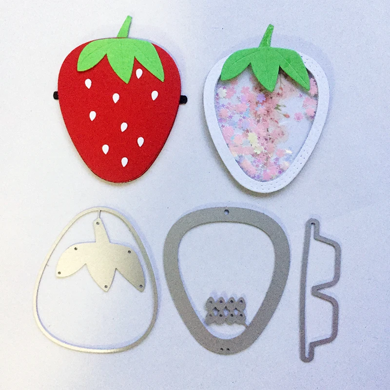 Craft metal cutting dies cut die mold Strawberry Shaking frame ...