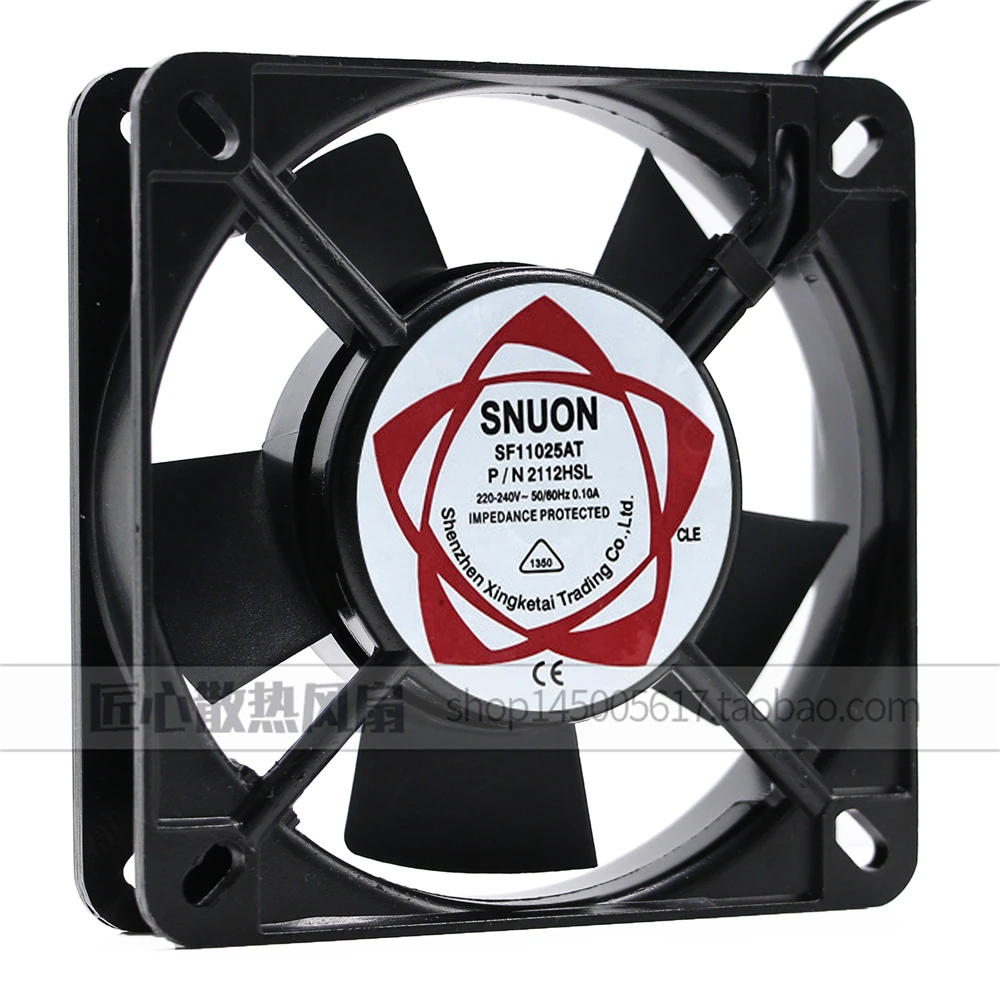 original SF11025AT 2112HSL 11CM 220V ultra-quiet chassis cooling fan ...