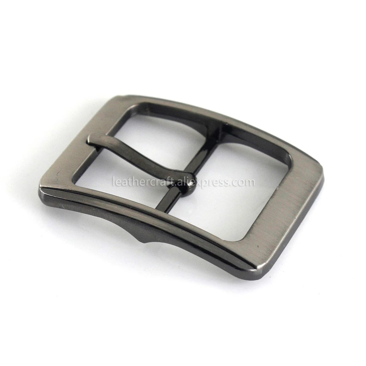 1x 25mm Fashion Metal Plated Belt Buckle Center Bar Single Pin Buckle ...