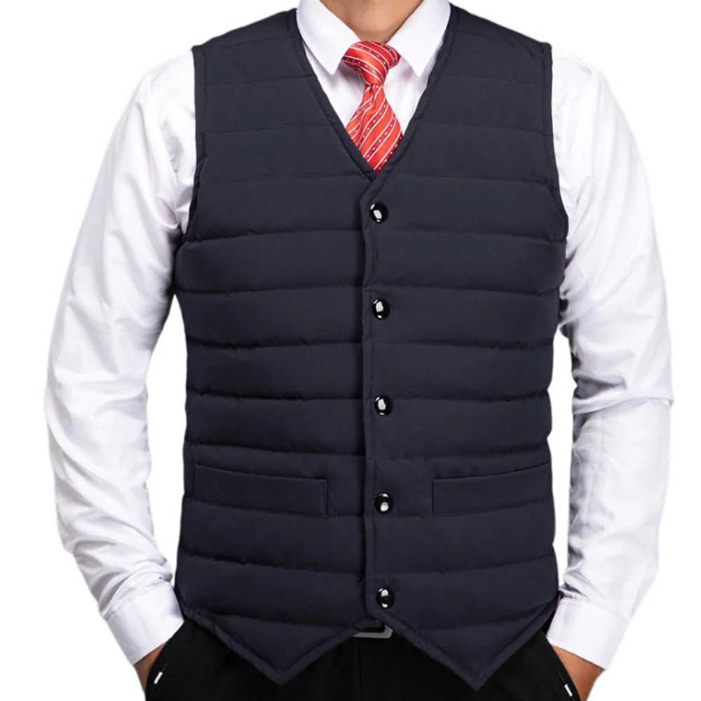 4XL-5XL-6XL-7XL-8XL-Plus-Size-Heren-Down-Vest-Jas-Hoge-Kwaliteit-Merk ...