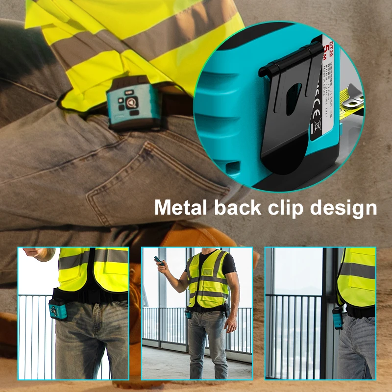 MiLESEEY 2-in-1 Digital Reading Tape Measure DT20 5m Bluetooth ...