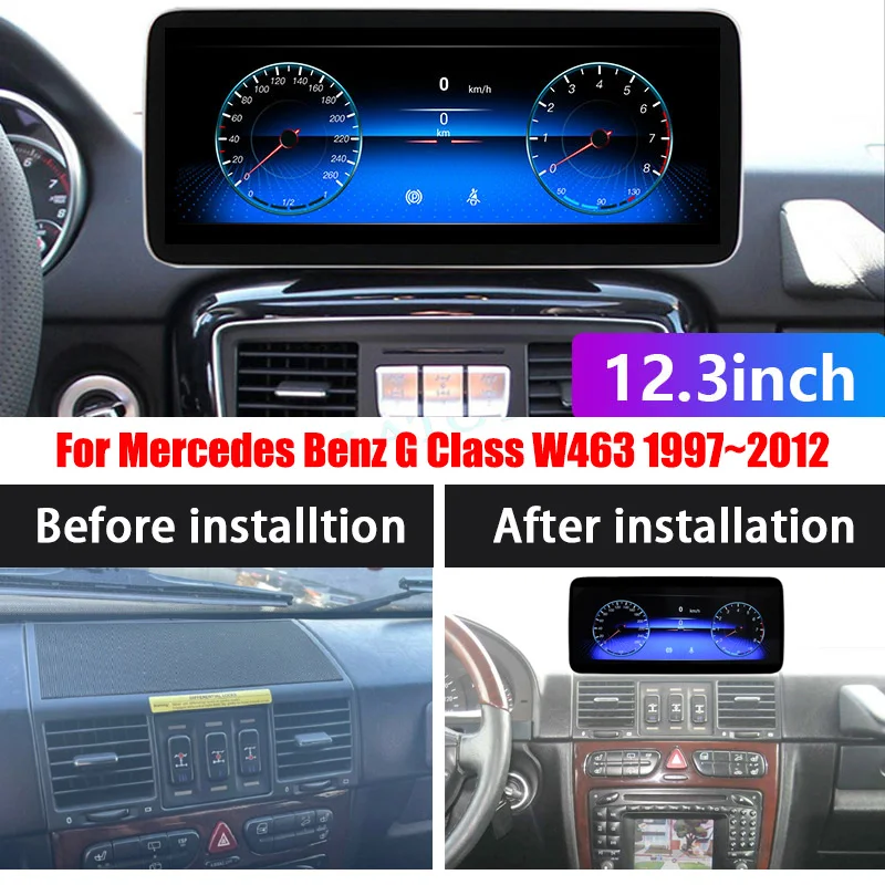 For-Mercedes-Benz-G-Class-W463-G463-G500-G320-W460-Car-Multimedia-GPS ...