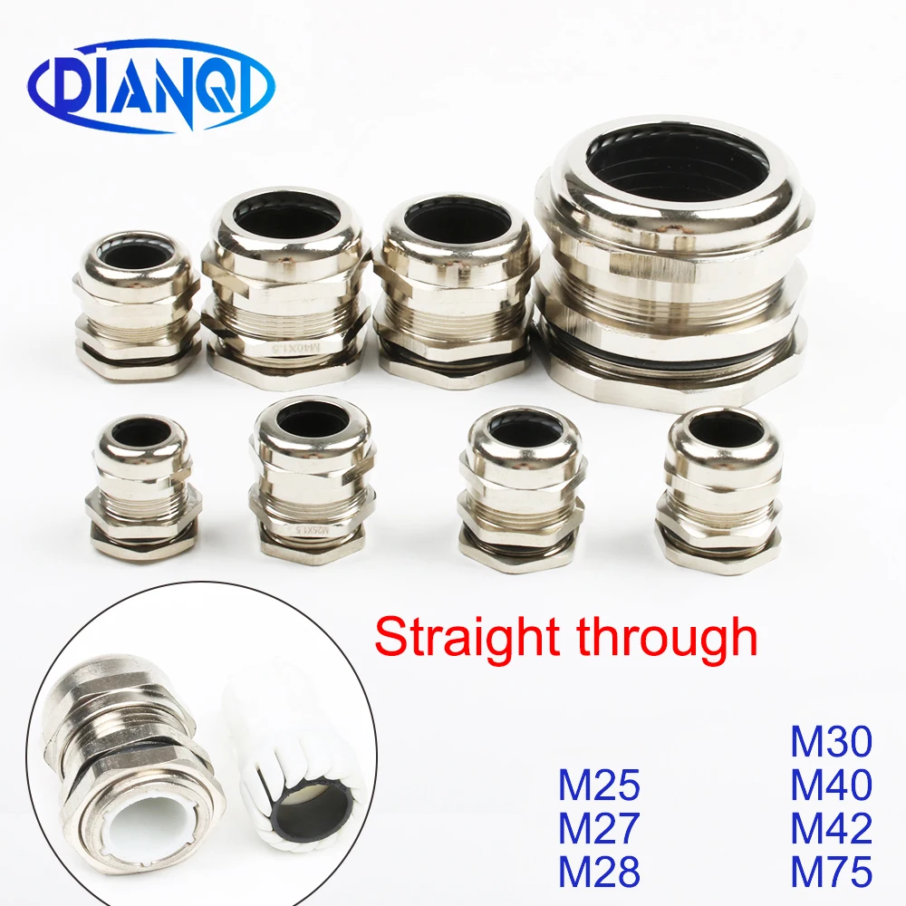 Brass-Metal-cable-glands-M25x1-5-M27x1-5-2-M28-M30-M32-M40-M42-M75 ...