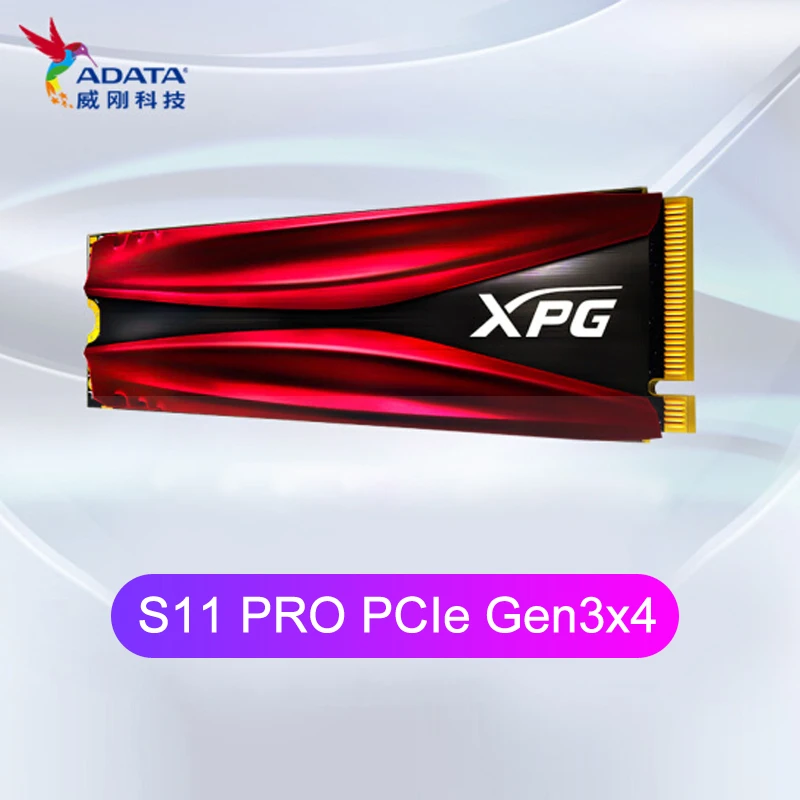 Adata Xpg Gammix S11 Pro 256gb 512gb 1tb Pcie Gen3x4 M.2 2280 Solid State Drive For Laptop ...