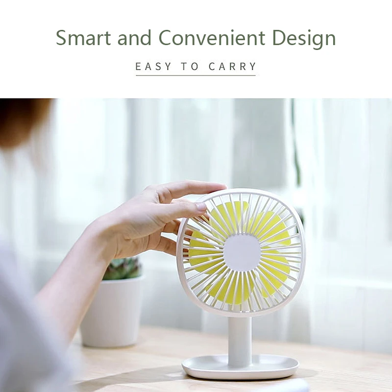 Rechargeable Small Fan Easy To Carry Desktop Small Fan Chassis Can Hold ...