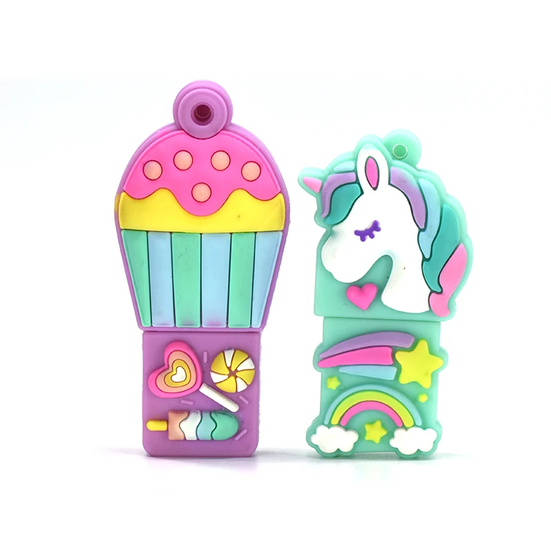 Pendrive de desenhos animados fofo usb 128gb 64gb 32gb 16gb 8gb 4gb ...