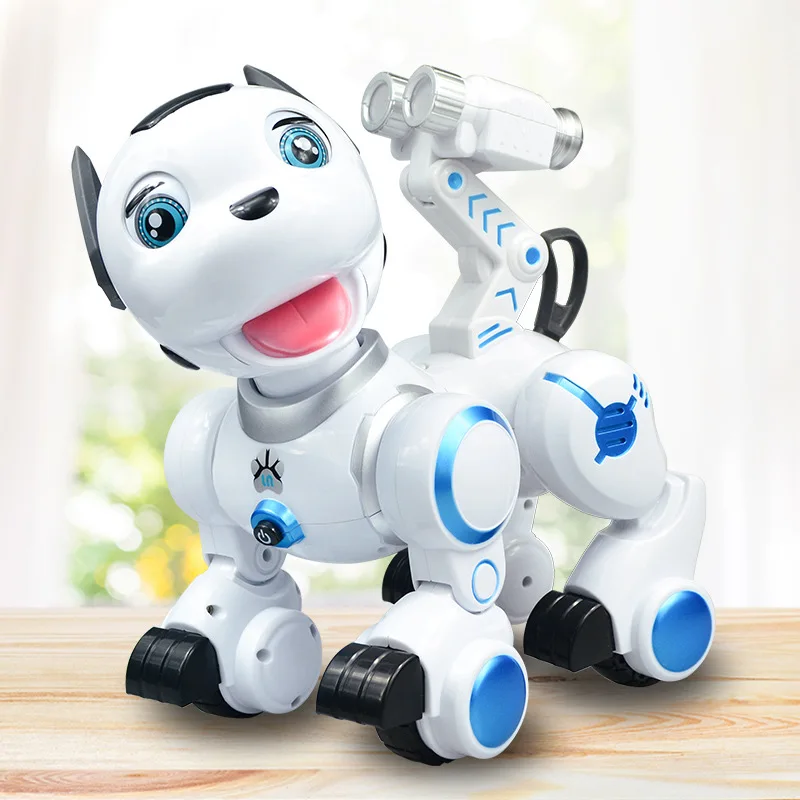 fisca Remote Control Robotic Dog RC Interactive Intelligent Walking ...
