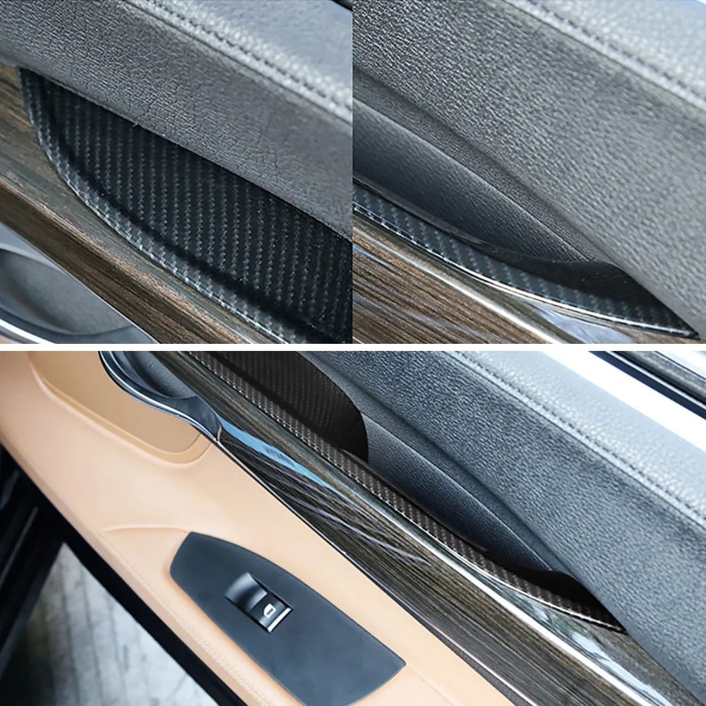 자동차 인테리어 도어 패널 핸들, BMW F01 F02 7 시리즈 730 740 750 08 15 바용 풀 캐리어 트림 커버 ...
