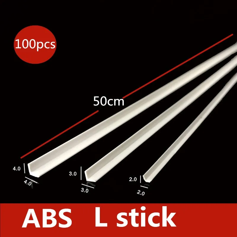 Abs Tube Rod L Rod Building Model Materials Diy Model Making - Model ...